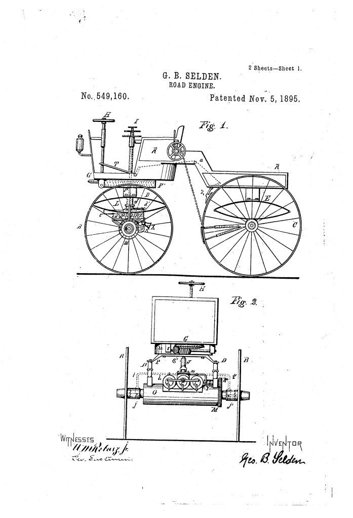 George B. Selden Patented a New Automobile Engine in 1895 » Celebrate ...